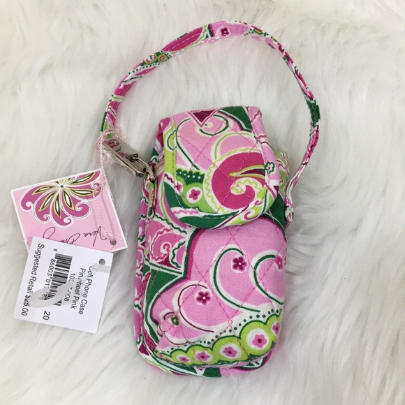 Vera Bradley | Accessories | Vera Bradley Pinwheel Pink Cell Phone Case ...